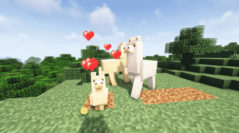 What do llamas eat in Minecraft to breed? - Ol'gamer