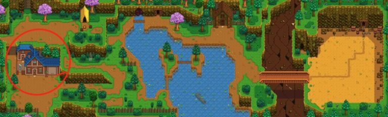 Where is Robin's house in Stardew Valley? - Ol'gamer